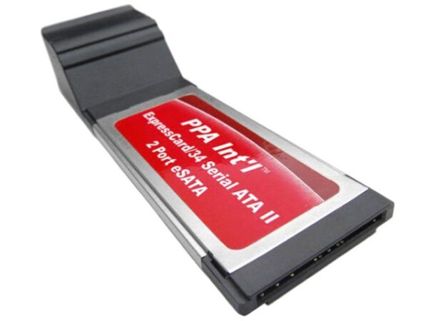 ExpressCard/34 2 Port eSATA II - ppa-usa.com